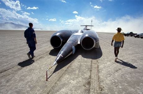 Thrust Ssc Land Speed Record Sound Editorial Stock Photo - Stock Image ...