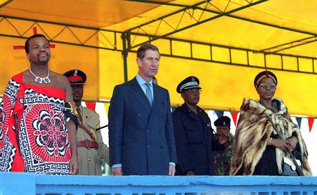 Prince Charles King Mswati Swaziland Editorial Stock Photo - Stock ...