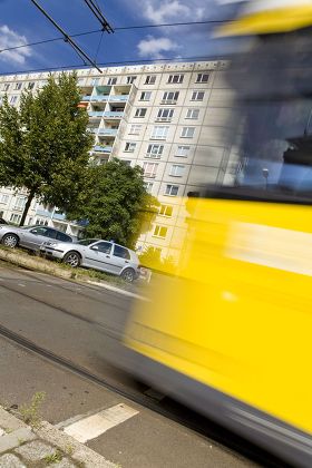 Landsberger Allee Berlin Germany Editorial Stock Photo - Stock Image ...