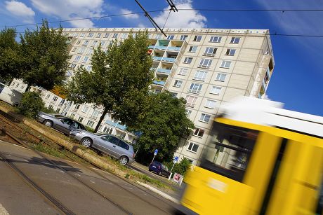 Landsberger Allee Berlin Germany Editorial Stock Photo - Stock Image ...