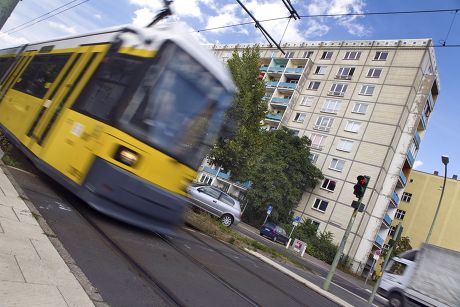 Landsberger Allee Berlin Germany Editorial Stock Photo - Stock Image ...