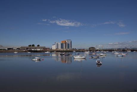 Granton Waterfront Ediniburgh Scotland Editorial Stock Photo - Stock ...