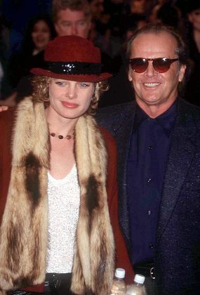 Jack Nicholson Girlfriend Rebecca Broussard Editorial Stock Photo ...