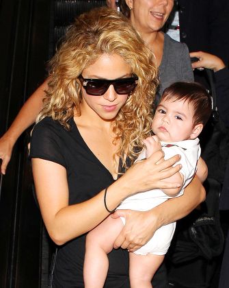 Shakira Milan Pique Mebarak Editorial Stock Photo - Stock Image ...