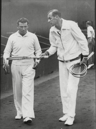 Tennis Players Bill Tilden R Martin Editorial Stock Photo - Stock Image ...