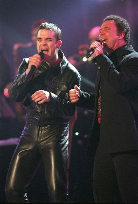 Robbie Williams Tom Jones Editorial Stock Photo - Stock Image ...