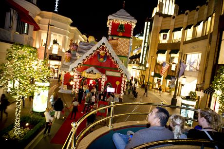 Grove Mall Los Angeles Usa Editorial Stock Photo - Stock Image ...