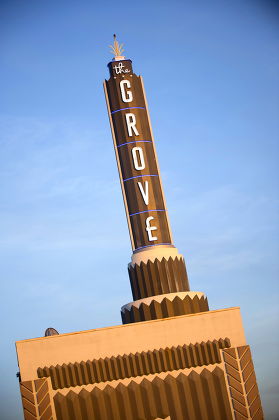 Grove Mall Los Angeles Usa Editorial Stock Photo - Stock Image ...