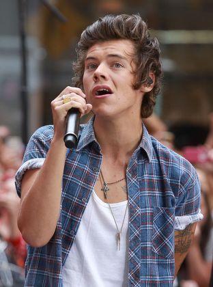 One Direction Harry Styles Editorial Stock Photo - Stock Image ...