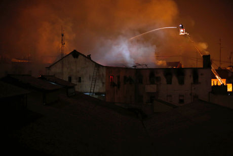 Firefighters Scene Editorial Stock Photo - Stock Image | Shutterstock