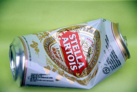 Empty Can Stella Artois Lager Editorial Stock Photo - Stock Image ...