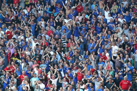 Cardiff City Fans Go Wild They Editorial Stock Photo - Stock Image ...