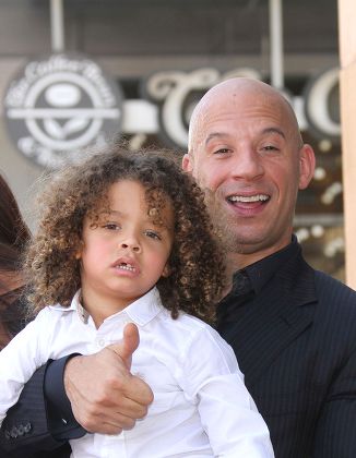 Vin Diesel His Son Vin Jr Editorial Stock Photo - Stock Image ...