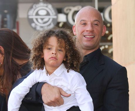Vin Diesel His Son Vin Jr Editorial Stock Photo - Stock Image ...