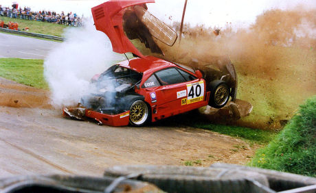 Racing Car Crash Editorial Stock Photo - Stock Image | Shutterstock