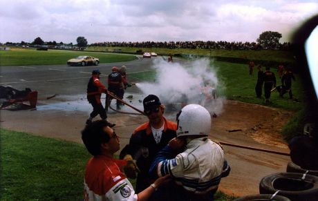Racing Car Crash Editorial Stock Photo - Stock Image | Shutterstock