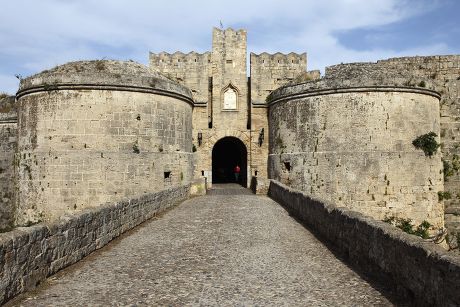 Amboise Gate Part Medieval City Walls Editorial Stock Photo - Stock ...