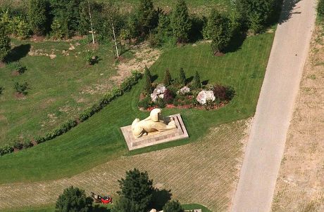 Aerial View Mohamed Al Fayeds House Haber Amaçlı Stok Fotoğrafı - Stok ...