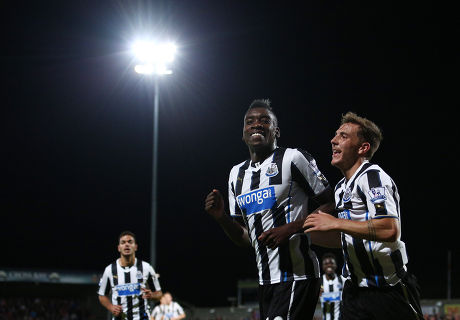 Sam Ameobi Newcastle United Celebrates Scoring Editorial Stock Photo ...