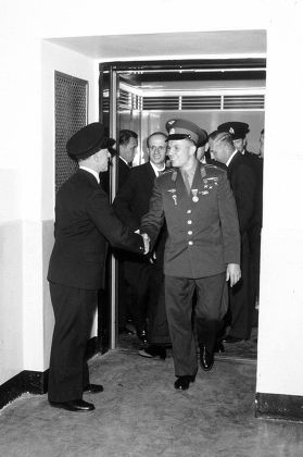 Soviet Astronaut Cosmonaut Yuri Gagarin First Editorial Stock Photo ...