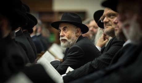 Rabbis Members Orthodox Jewish Community Editorial Stock Photo - Stock ...