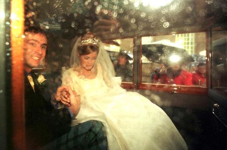 imágenes de THE WEDDING DAY OF LADY GEORGINA MURRAY AND JOHNNY BULLOUGH ...