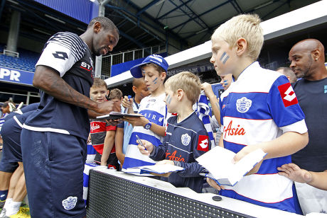 QPR Fan Open day and Training Session, Loftus Road, London, Britain- 03 Sep 2013 Stock Pictures ...