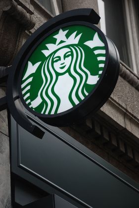 Starbucks Coffee Shop Sign Editorial Stock Photo - Stock Image ...