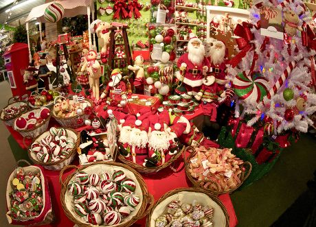 Christmas decorations go on sale at Notcutts Garden Centre, Oxfordshire ...