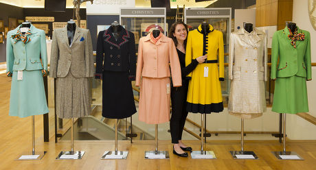 Dresses Worn By Baroness Margaret Thatcher Editorial Stock Photo ...