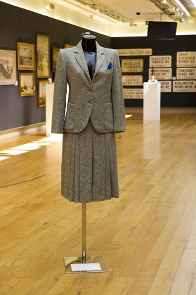 Dresses Worn By Baroness Margaret Thatcher Editorial Stock Photo ...