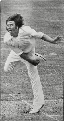Australian Fast Bowler Jeff Thomson Action Editorial Stock Photo ...