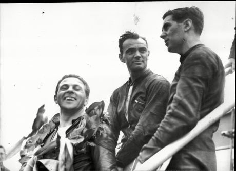 Tt Motorcycle Racer Bob Mcintyre Ulsterrand Editorial Stock Photo ...