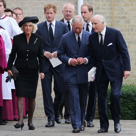 imágenes de Hugh Van Cutsem Funeral, Brentwood Cathedral, Essex ...