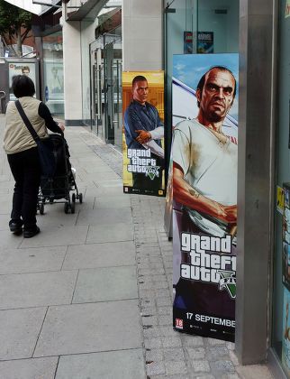 Grand Theft Auto V Computer Game Editorial Stock Photo - Stock Image ...