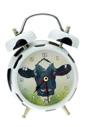 Cow Print Alarm Clock Editorial Stock Photo - Stock Image | Shutterstock
