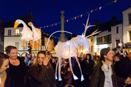 __COUNT__ The Ulverston Lantern Festival, Ulverston, Cumbria, Britain ...