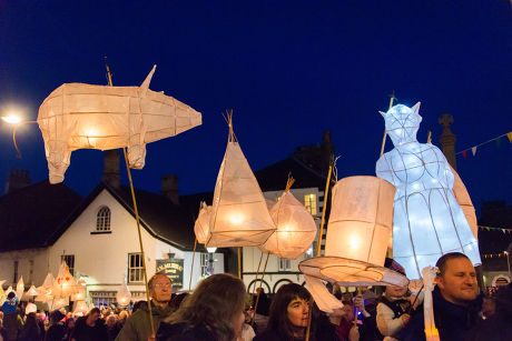 __COUNT__ The Ulverston Lantern Festival, Ulverston, Cumbria, Britain ...