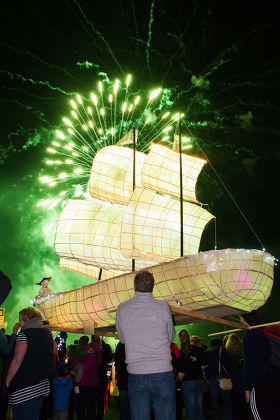 Ulverston Lantern Festival Ulverston Cumbria England Editorial Stock ...