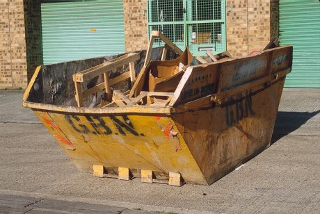 Rubbish Skip Editorial Stock Photo - Stock Image | Shutterstock