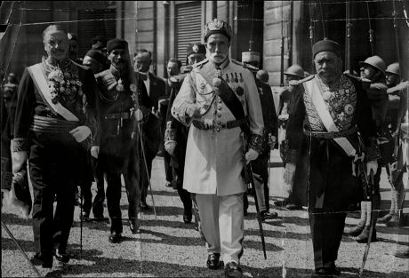 Bey Tunis Arriving Elysee Paris Muhammad Editorial Stock Photo - Stock ...