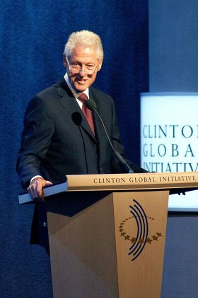 2013 Clinton Global Initiative, New York, America - 24 Sep 2013 Stock ...