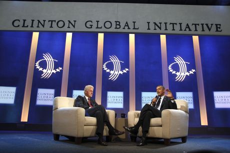 2013 Clinton Global Initiative, New York, America - 24 Sep 2013 Stock ...