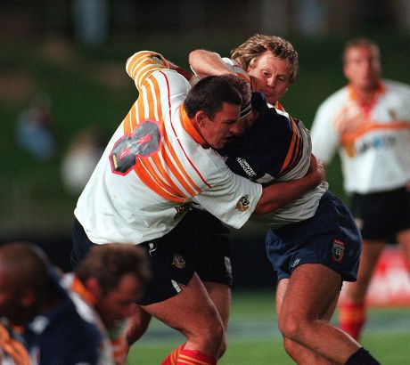 Jaco Coetzee Helgard Muller Combine Tackle Editorial Stock Photo ...