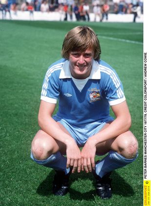 Peter Barnes Manchester City 197778 Great Editorial Stock Photo - Stock ...