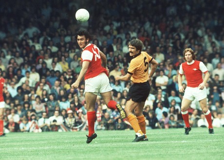 Ray Kennedy Arsenal Derek Jefferson Wolves Editorial Stock Photo ...