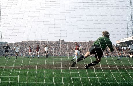 Leighton Phillips Scores Penalty Spot Aston Editorial Stock Photo ...
