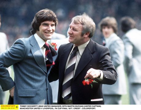 Tommy Docherty Man United Manager Martin Editorial Stock Photo - Stock ...
