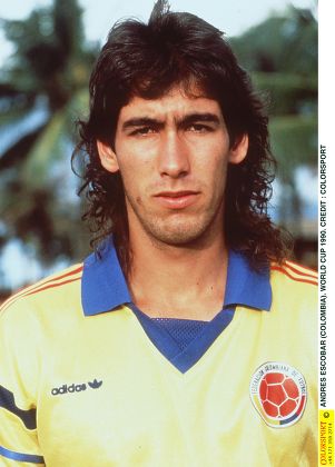Andres Escobar Colombia World Cup 1990 Editorial Stock Photo - Stock ...