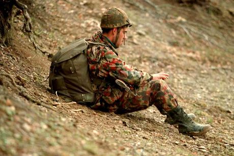 Kla Soldier Bahri Gashi On Padech Editorial Stock Photo - Stock Image ...
